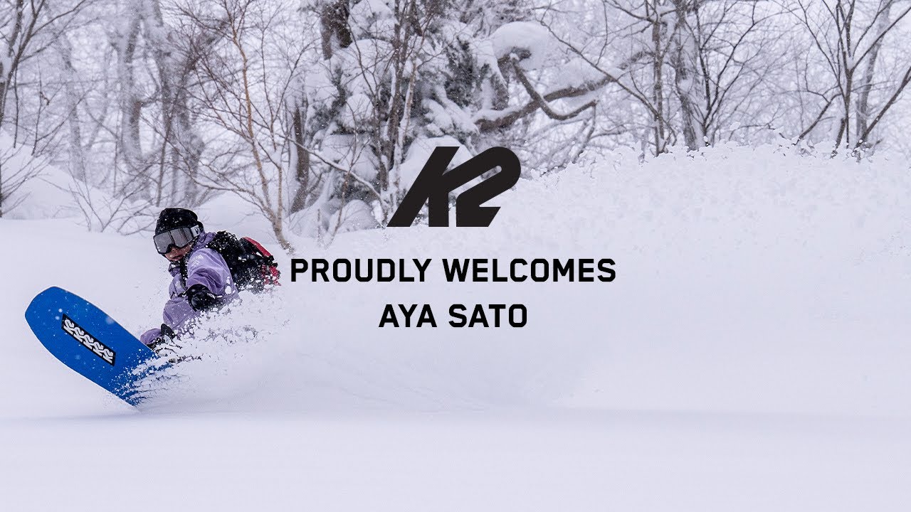AYA SATO FICHA POR K2 SNOWBOARDING - ilovemyboard